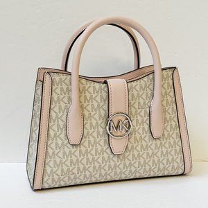 Michael Kors | Bags | Michael Kors Gabby Small Satchel Top Zip Shoulder ...